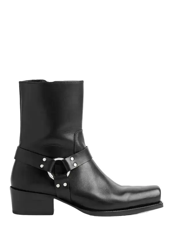 Dsquared2 Harness Detail Boots - Black
