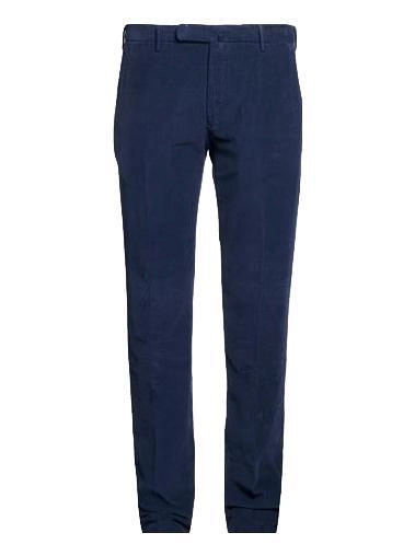 Incotex Cotton Corduroy Stretch Tapered Leg Trousers - Navy