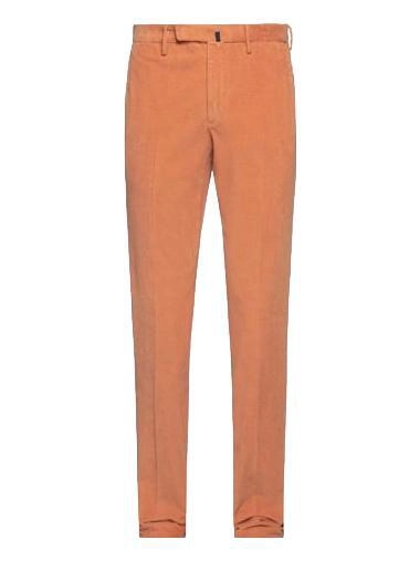 Incotex Cotton Corduroy Stretch Tapered Leg Trousers - Rust