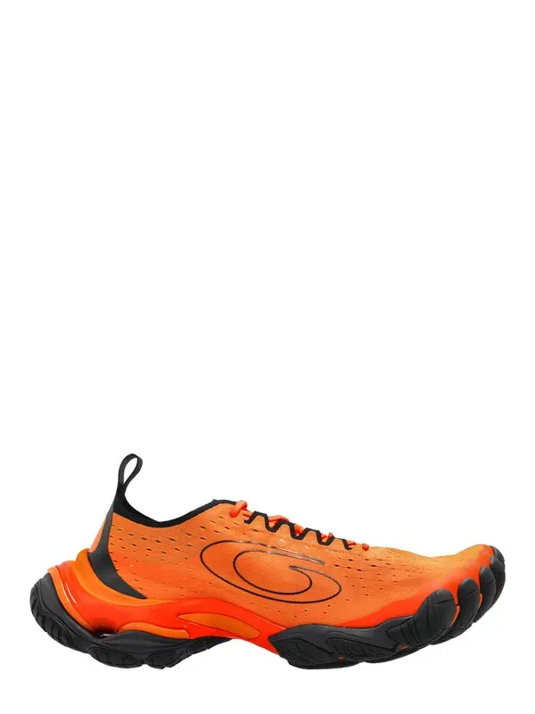 Balenciaga Anatomic Runner Sports Shoes - Orange