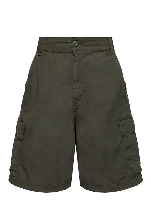 Carhartt Work In Progress Cole Cargo Relaxed Fit Shorts - Green