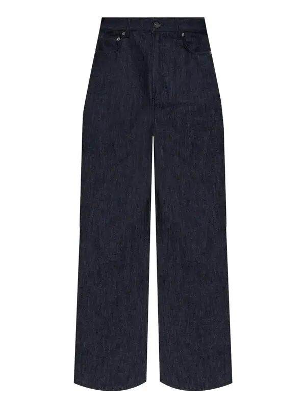 Lacoste Straight-leg Jeans - Navy Blue