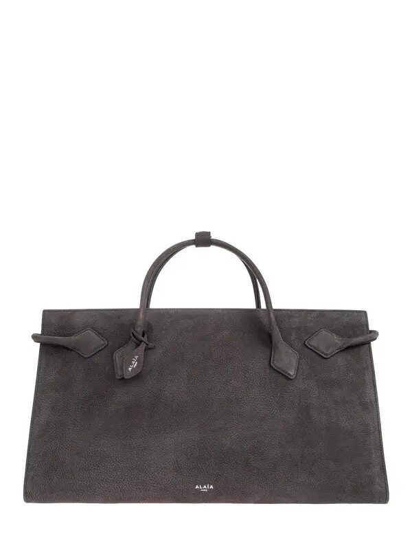 Alaïa Le Teckel Shopper Bag - Grey