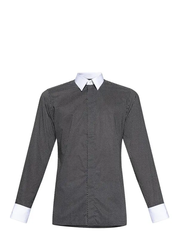 TOM FORD Patterned Shirt - Grey
