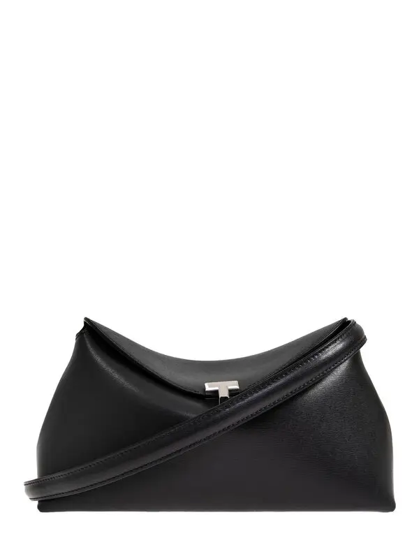 TOTEME Shoulder Bag With 't' Clasp - Black