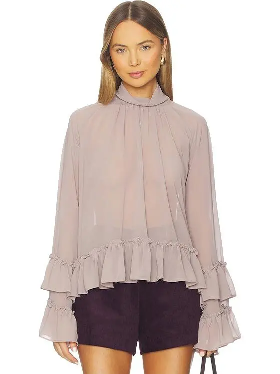 MORE TO COME Mirra Top - Mauve