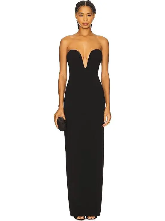 LOVERS AND FRIENDS Laveau Gown - Black