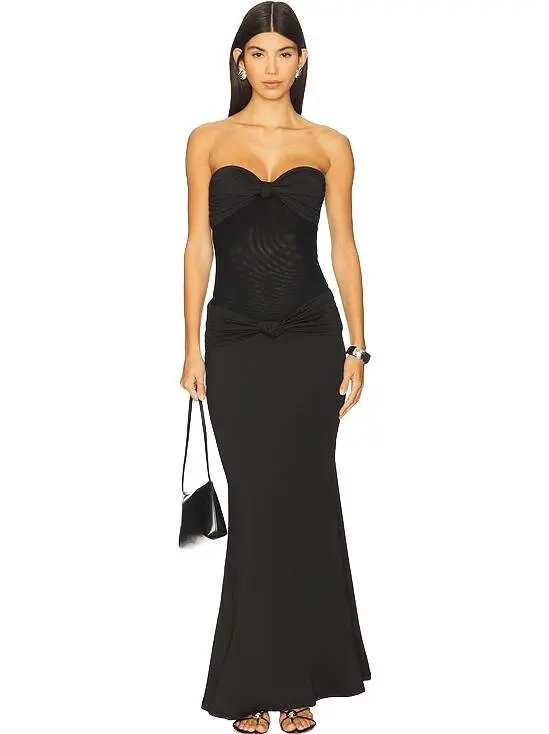 Superdown Dianah Maxi Dress - Black