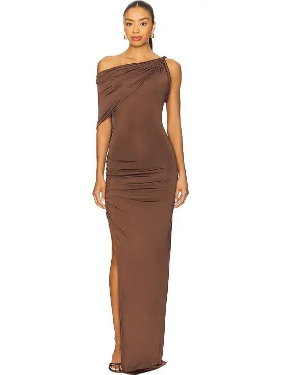 LOVERS AND FRIENDS Francine Gown - Chocolate Brown
