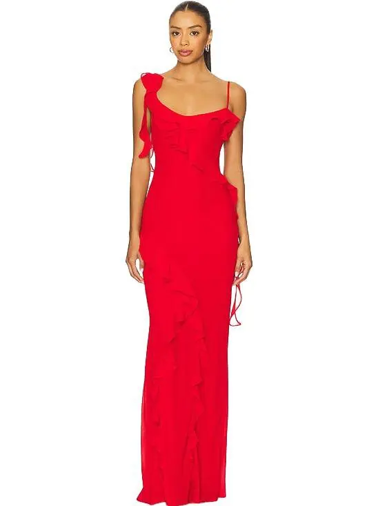 Majorelle Teagan Gown - Red