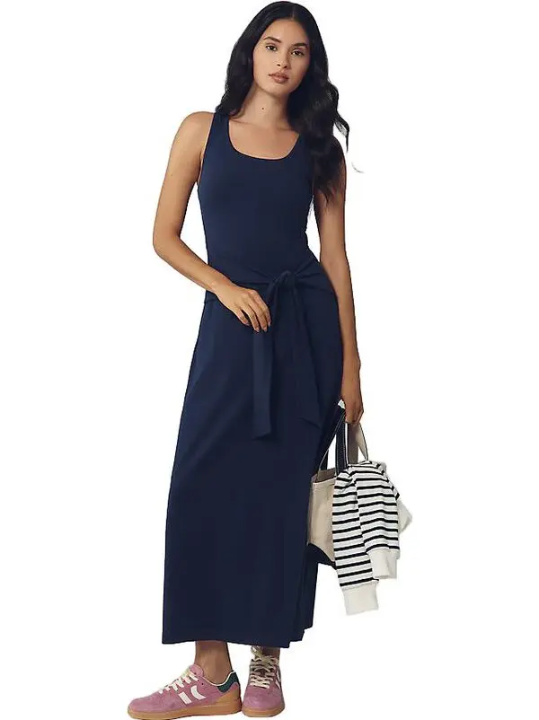 L*Space Tie-waist Maxi Dress - Midnight Blue