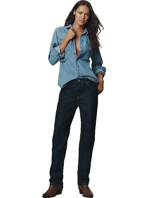 REFORMATION Greer Mid-rise Jeans - Ondine