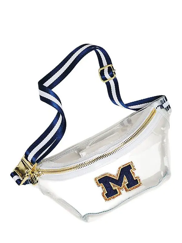 Stoney Clover Lane Vinyl Belt Bag - University Of Michigan
