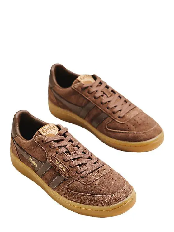 Gola Hawk Suede Sneakers - Otter/gum