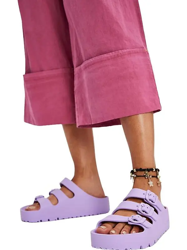 BIRKENSTOCK Florida Platform Eva Sandals - Crocus