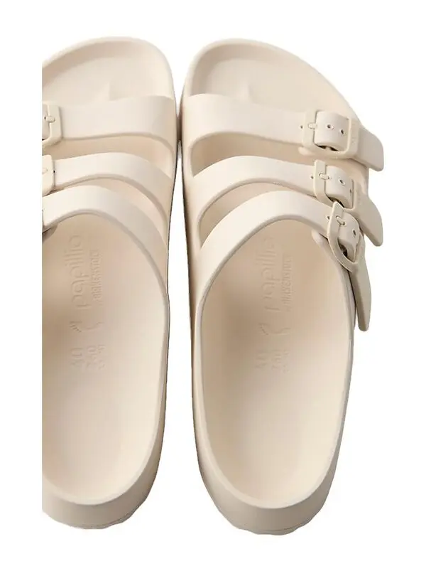 BIRKENSTOCK Florida Platform Eva Sandals - Eggshell