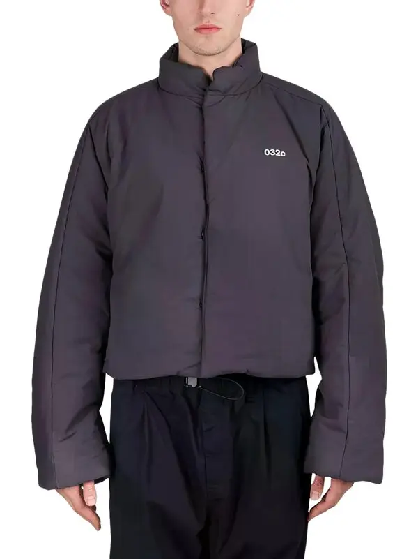 032C Trapeze Padded Jacket - Purple