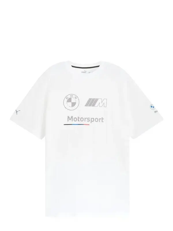 PUMA X Bmw Motorsport Cotton T-shirt - White