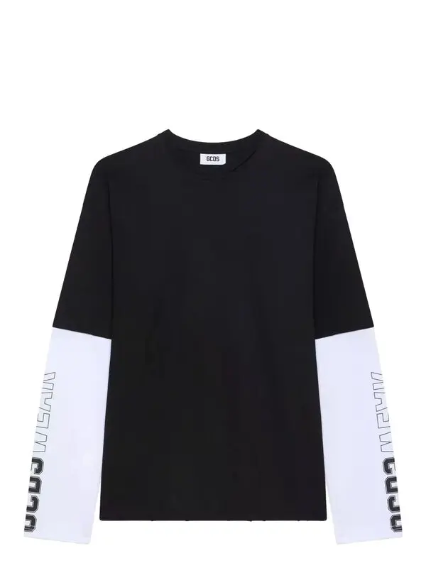 Gcds Long Sleeve T-shirt - Black