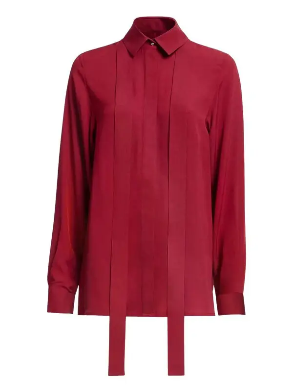 Elie Saab Silk Shirt - Red