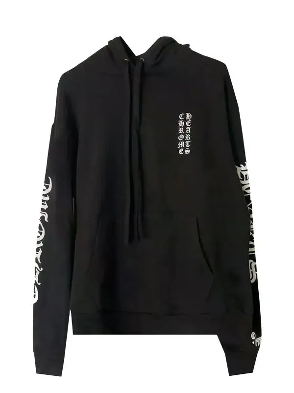 Chrome Hearts 1988 Logo Print Hoodie - Black