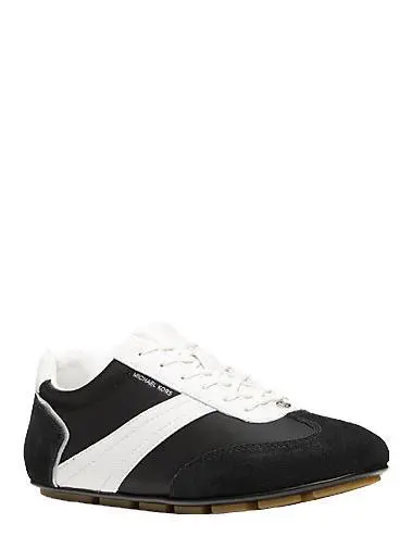 Michael Kors Susie Mixed-media Sneakers - Black