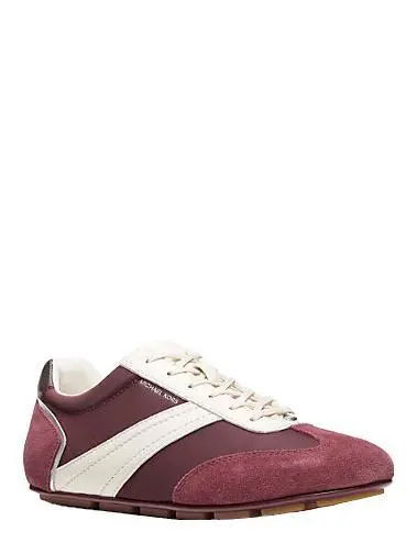 Michael Kors Susie Mixed-media Sneakers - Red