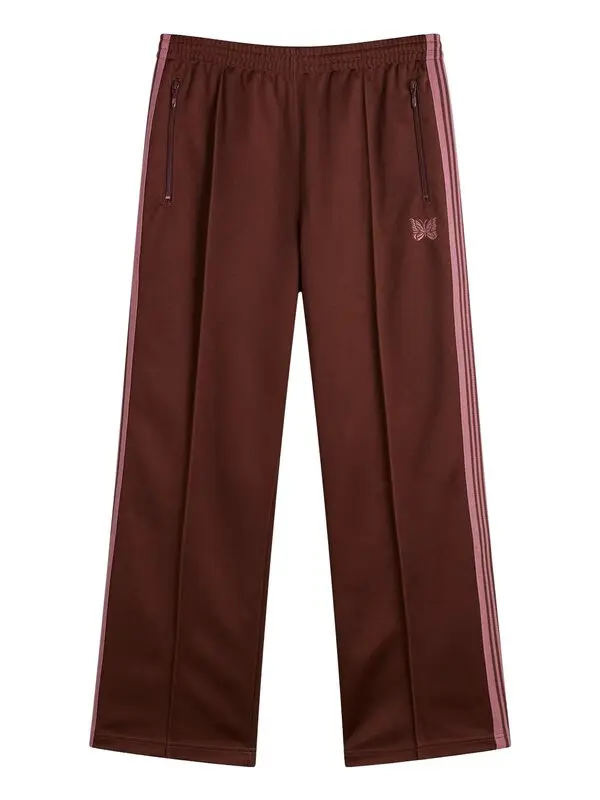 Needles Poly Smooth Track Pants - Brown