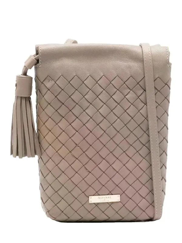ASPINAL OF LONDON Hudson Mini Crossbody Bag - Grey