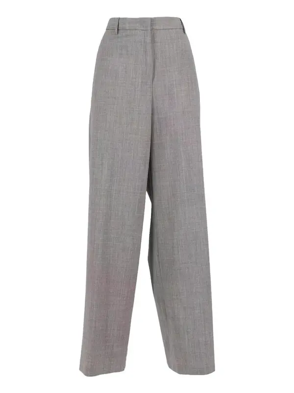 Fabiana Filippi Wide-leg Trousers - Grey