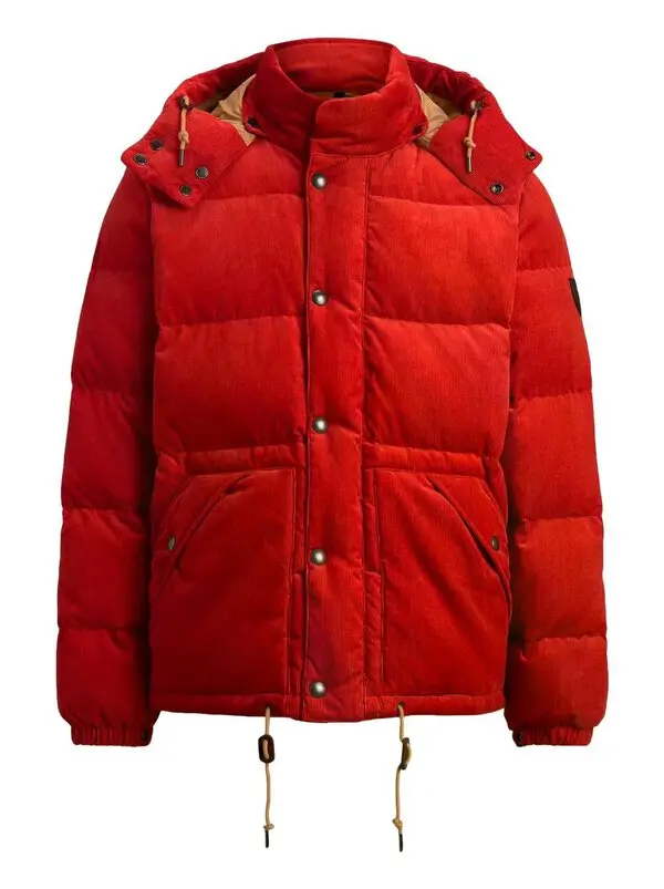 Polo Ralph Lauren Corduroy Padded Jacket - Red