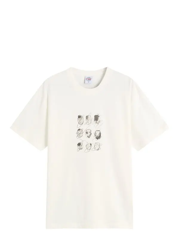 POLAR SKATE CO. Sequence T-shirt - Cloud White