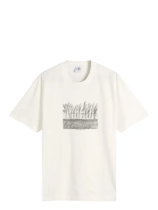 POLAR SKATE CO. Fence T-shirt - Cloud White