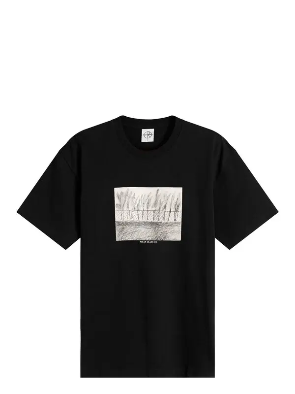 POLAR SKATE CO. Fence T-shirt - Black