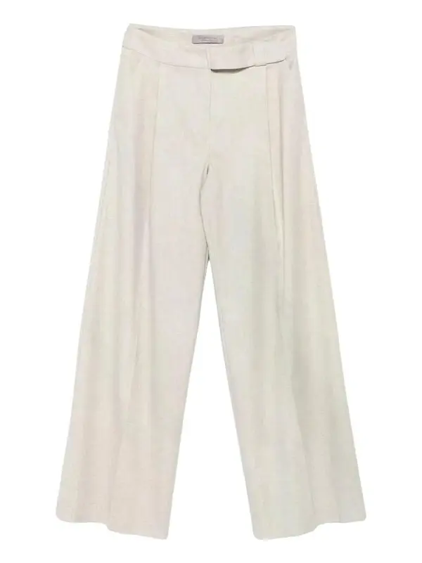D.exterior Pleated Trousers - Neutrals