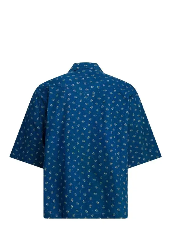 Kapital Floral-print Shirt - Blue