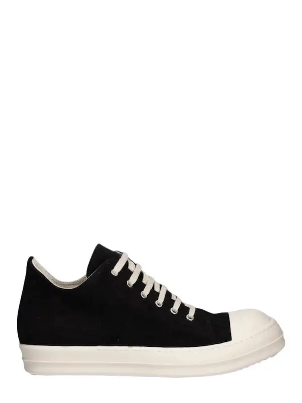 Rick Owens Lido Low Sneakers - Black/milk/fleece