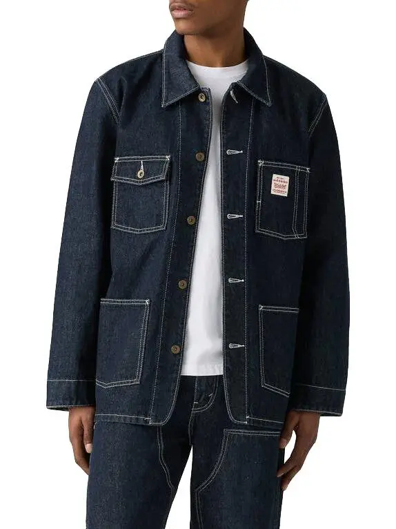 LEVI'S Cotton Denim Chore Coat - Mornin Classical T