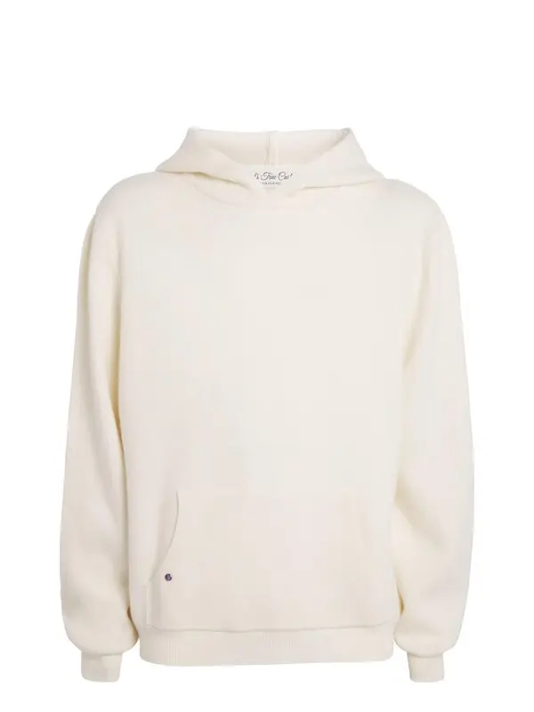 GOD'S TRUE CASHMERE Cashmere Relaxed Fit Hoodie - Beige
