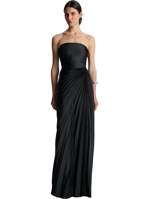 A.L.C. Bianca Strapless Maxi Dress - Black