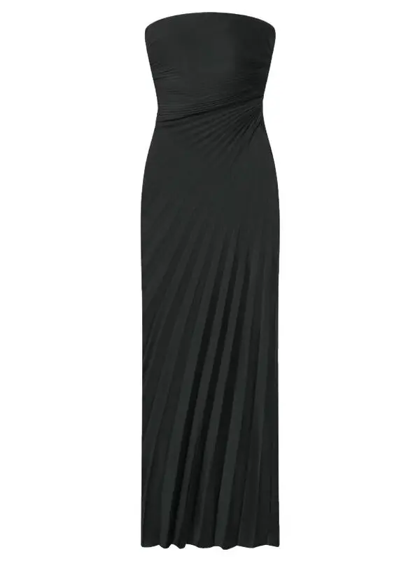 A.L.C. Bianca Strapless Maxi Dress - Black