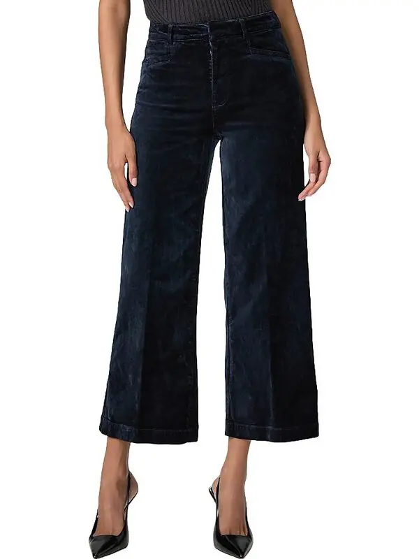 Paige Anessa High-rise Ankle Jeans - Deep Navy
