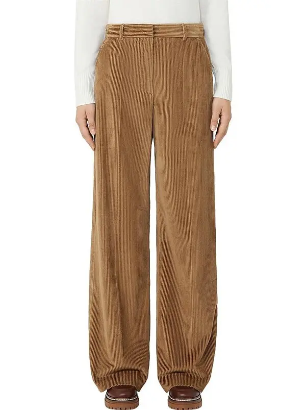 Max Mara Tania Corduroy Pants - Hazelnut Brown