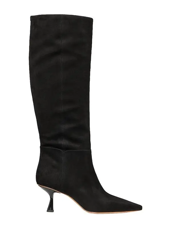 Kate Spade New York Adele Suede Tall Boots - Black