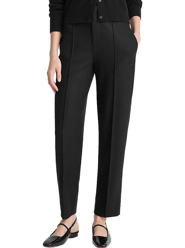 Vince High-rise Tailored Pants - Black