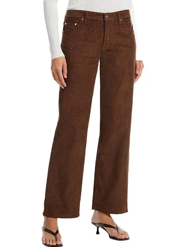 EB DENIM Baggy Corduroy Jeans - Chocolate Corduroy