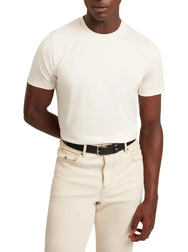 Ted Baker London Konrrad Regular Soft Touch Cotton Tee - White