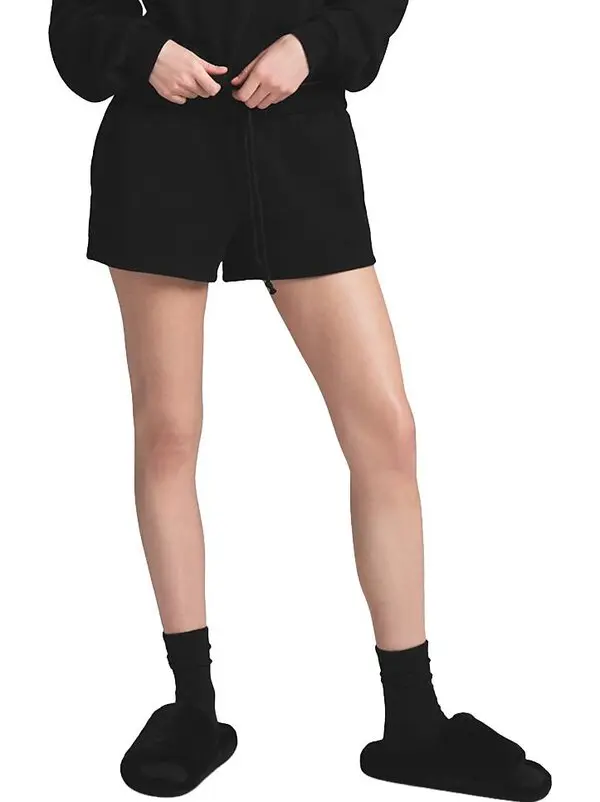 SKIMS Cotton Fleece Classic Shorts - Onyx