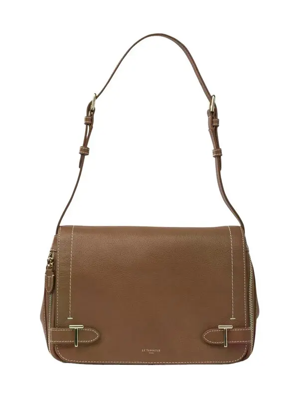 LE TANNEUR Simone Shoulder Bag - Brown