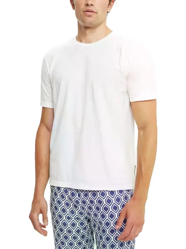 PENINSULA SWIMWEAR Crew-neck Cotton T-shirt - White